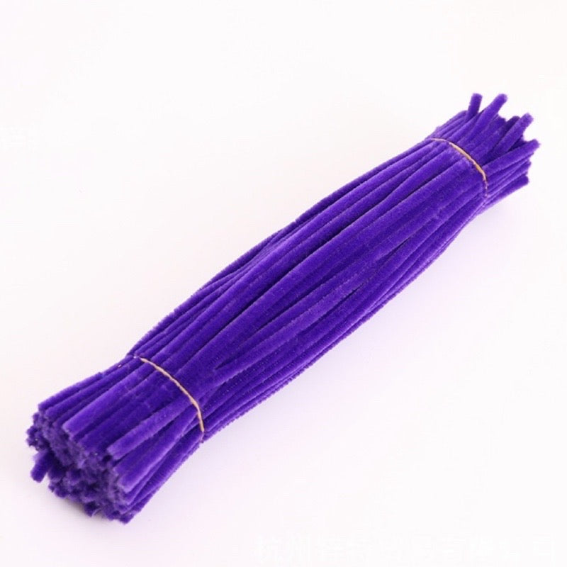 Fuzzy Wire / Chenille Twist Wire for DIY Flower – wrappers_manila