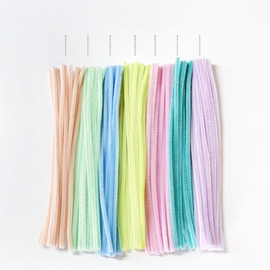 Fuzzy Wire / Chenille Twist Wire for DIY Flower – wrappers_manila